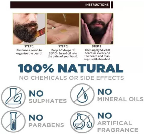 beard growth instructions