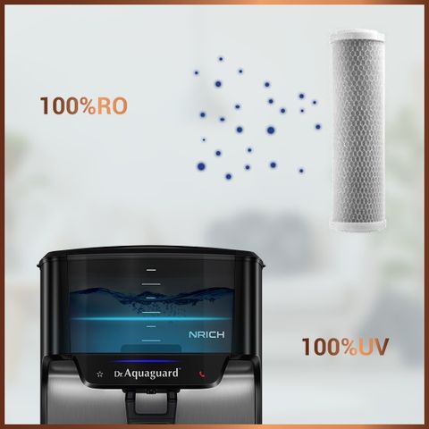 EUREKA FORBES Nrich 7 L RO + UV Water Purifier Suitable for all ...