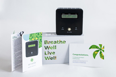 Airveda PM2.5, PM10, CO2, Temp & Humidity Accuracy Smart Air Quality ...