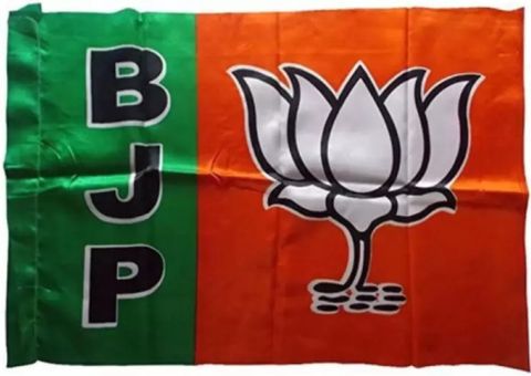 OMG BJP Flag / Election Flag / Political Flag / Party Flag Size 20”X30 ...