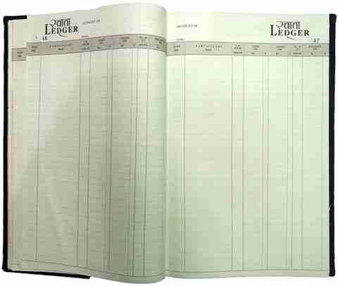 LRS Ledger Big Register Size - 80 GSM Thick Paper - Ledger Register ...