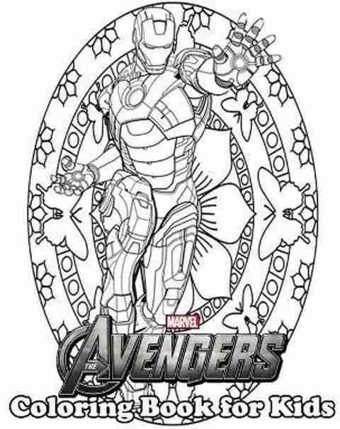 marvel avengers coloring book