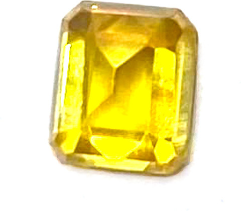 Mahant Ji Pure and Natural Yellow Pukhraj with Lab Tested Certificate ...