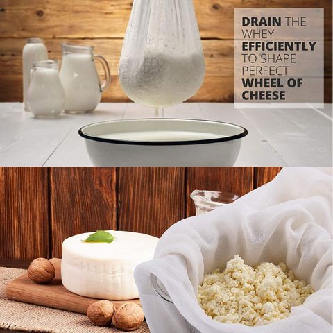 Gopani Muslin Cloth for Straining Unbleached Cotton, Natural Ultra Fine ...