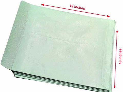 JSMSH A4 Size 12x10 inch Cloth line Courier Cover Set of 500pcs,Courier ...