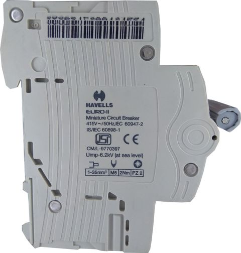 HAVELLS C series DP MCB 32A MCB Euro 2 DHMGCDPF032 MCB Price in India ...