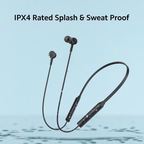 REDMI SonicBass Wireless Bluetooth Neckband in-Ear Earphones with Mic ...