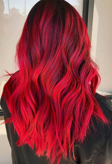 red highlights men