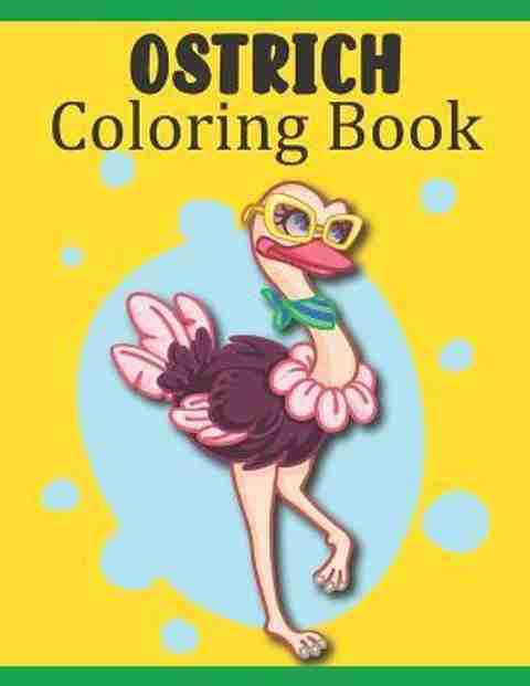 ostrich coloring book