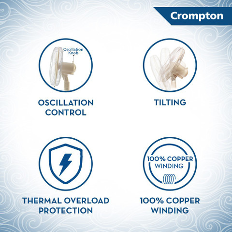 crompton logo fan