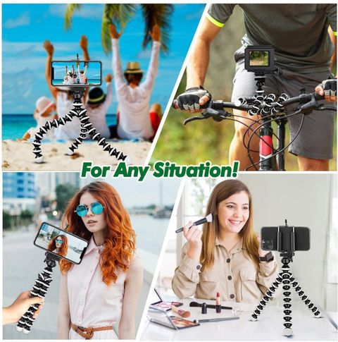 Marklif Gorilla Tripod/Mini Tripod 13 inch for Mobile Phone with Holder ...