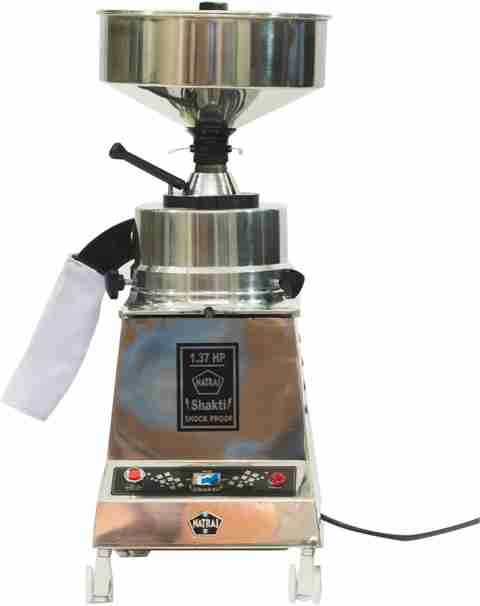 Natraj Aatamaker Shakti Atta Chakki Fully Automatic Domestic Flour mill ...