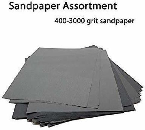 sarrah Silicon Carbide Sand Paper Wet/Dry 400, 600, 1000, 1500, 2000 ...
