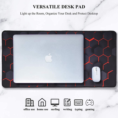 SEAGULL Large Extended XXL Gaming Mouse Pad with Non-Slip Rubber Base ...