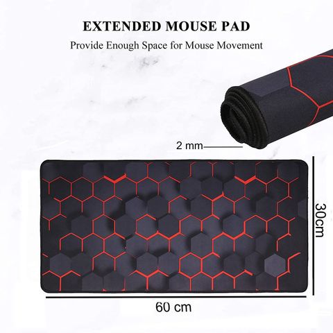 SEAGULL Large Extended XXL Gaming Mouse Pad with Non-Slip Rubber Base ...