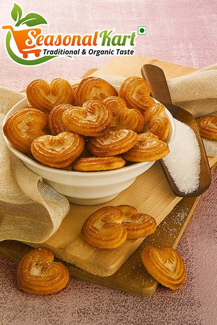 heart shaped biscuits