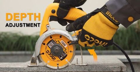 INGCO Marble Cutter 4 inch Blade 1400W 13000 RPM MC14008 for Tile and ...