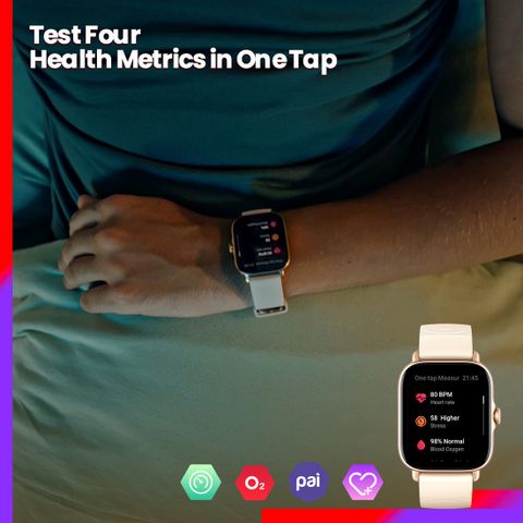 AMAZFIT GTS 3 1,75 HD AMOLED with advanced GPS and 150+ sports modes ...