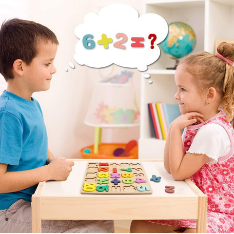 Wooden Baby Safety Gates Preschool Puzzle Set 3-Pack Wooden Puzzles For ...