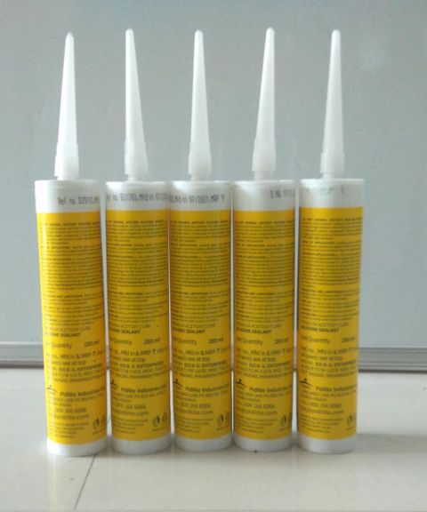 Pidilite Dr. Fixit FEVISEAL ACETOXY Silicone Sealant (Clear Pack Of 5 ...