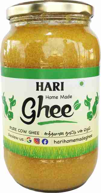 Hari Ghee Pure Desi Cow Ghee Ghee Glass Bottle Price in India - Buy ...