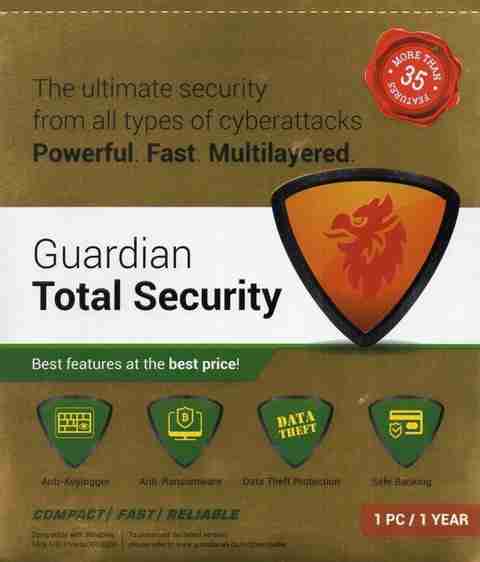 Guardian Anti-virus 1 User 1 Year - Buy Guardian Anti-virus 1 User 1 ...