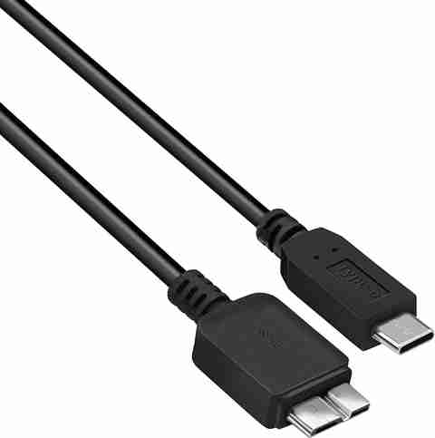 ULTRABYTES USB Type C Cable 0.5 m Short Micro B to USB C Hard Drive ...