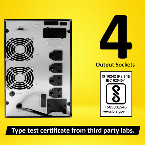BPE 3 kVA Online MF1103B8 with Inbuilt Batteries 240 V Online/double ...