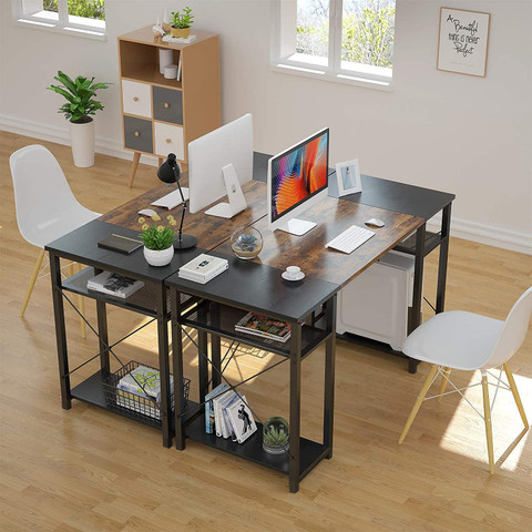 TEKAVO Computer Table for Home Office Laptop Study Writing Desk with ...