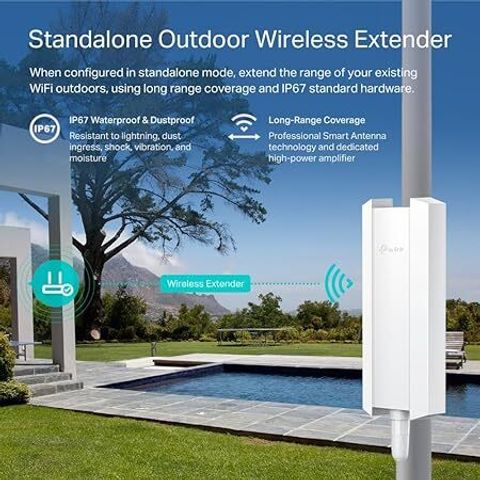 TP-Link 1800 Mbps Eap610-Outdoor Omada True Wifi6 Ax1800 Gigabit ...