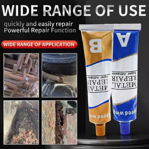 Nanyt Pair Paste Stick A and B Metal Fix Strong Glue Compound Adhesive ...