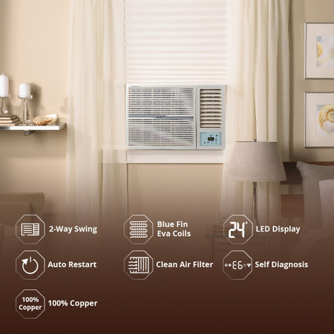 Flipkart.com | Buy Lloyd 2023 Model 1.5 Ton 3 Star Window AC Online at ...