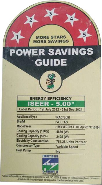 Flipkart.com | Buy Voltas 2025 Model 1.5 Ton 5 Star Split Inverter AC ...