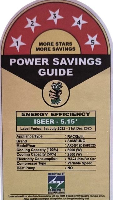 Flipkart.com | Buy Samsung 2025 Model 1.5 Ton 5 Star Split Inverter ...
