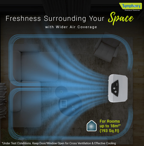 Symphony 40 L Room/Personal Air Cooler Price in India - Buy Symphony 40 ...