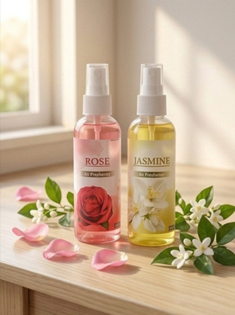 pulchrify Rose, Jasmine Spray ROOM FRESHNER SPRAY AND Mandir fragrance ...