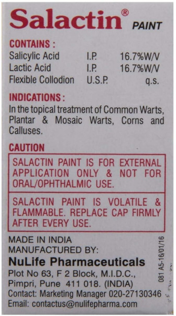 Salactin Paint (10 ml) Liquid Price in India - Buy Salactin Paint (10 ...