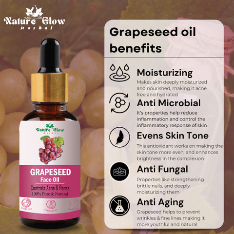 benefits of grapeseed oil for skin