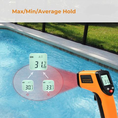 SIGMA SGT -4 Temperature Meter Thermometer (-50C to 400C) Infrared ...