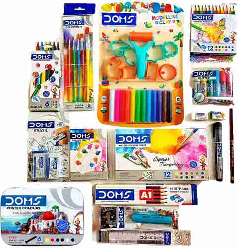 Flipkart.com | DOMS All time Graceful Poster colour and Utility Art set ...