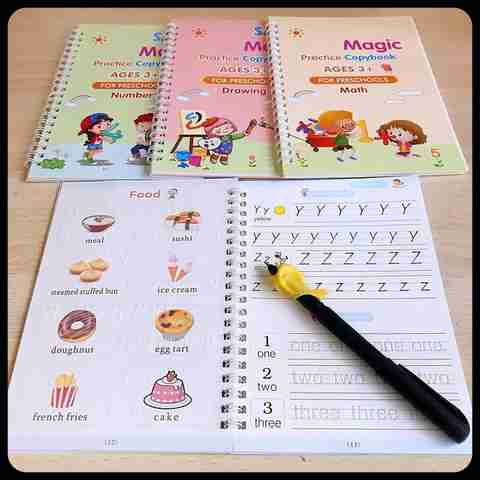 GRANDFLY Kids Magic Reusable Trace And Write Practice Book Price in ...