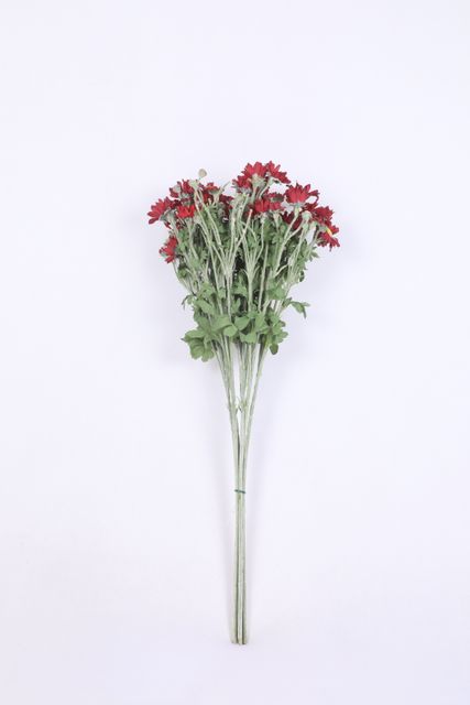 DECORZ AND CO European Red Daisy Artificial Flower Red Daisy Artificial ...