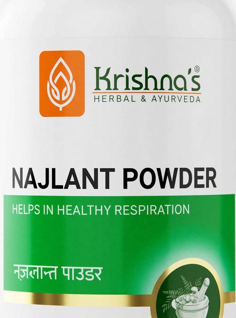 Krishna's Herbal & Ayurveda Najlant Powder Respiratory Support for ...
