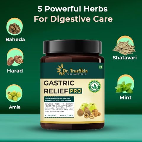 Dr.TrueSkin Gastric Relief Pro Powder Herbal Gastrictric Soother Price ...