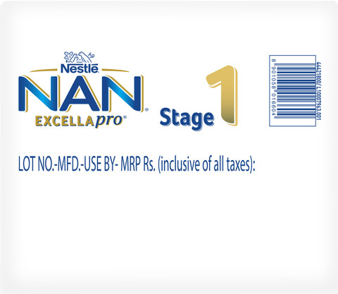 Nestle Nan Excella Pro Stage 1, Infant Formula Milk Powder With HMOs ...
