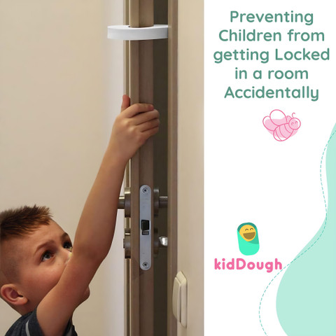 KidDough Baby Proofing Door Stopper Finger Pinch Guard | Accidental ...
