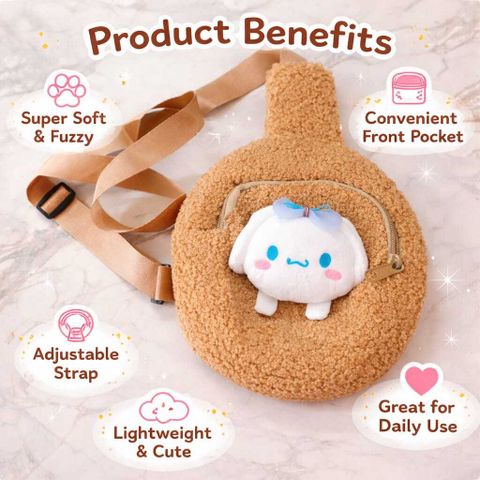 Flipkart.com | MARMORIS ECOM Cute Plush Cartoon Crossbody Sling Bag for ...