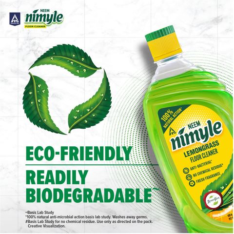 Nimyle Lemongrass Floor Cleaner 890ml100% Natural ActionPower of ...