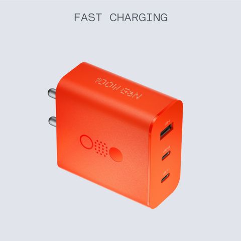 CMF by Nothing 100 W Power GaN 5 A 3 Port Mobile Charger with ...