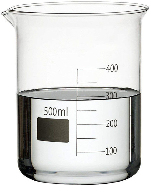 beaker with water inside